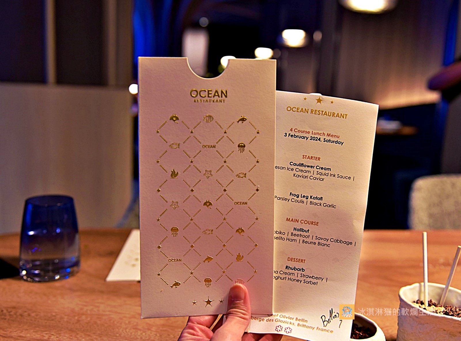 新加坡｜Ocean Restaurant 米其林二星海之味水族餐廳，東南亞首家水下餐廳！ (有影片) @冰淇淋貓的軟爛生活